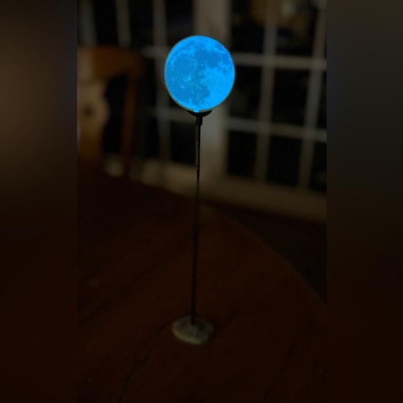 Lemax | Holiday | Lemax Spooky Town Full Moon Light Accessory Blue Glow ...